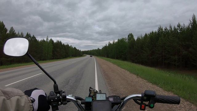 Поездка на электровелосипеде в Шадринск из Екатеринбурга 2024 часть 14