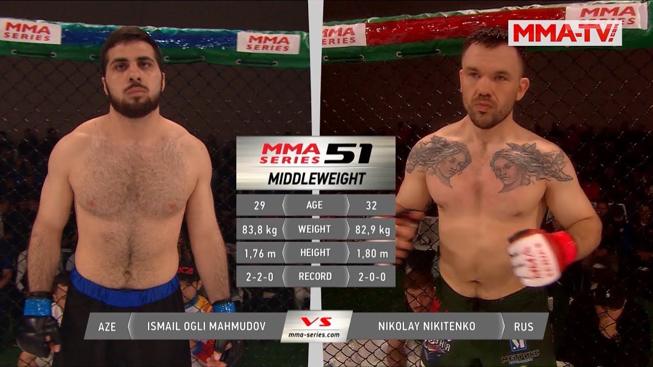 ММА Серия-51 | Исмаил Оглы Махмудов (Азербайджан) – Николай Никитенко (Россия)