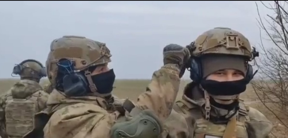 Сербские добровольцы. Боевое слаживание.