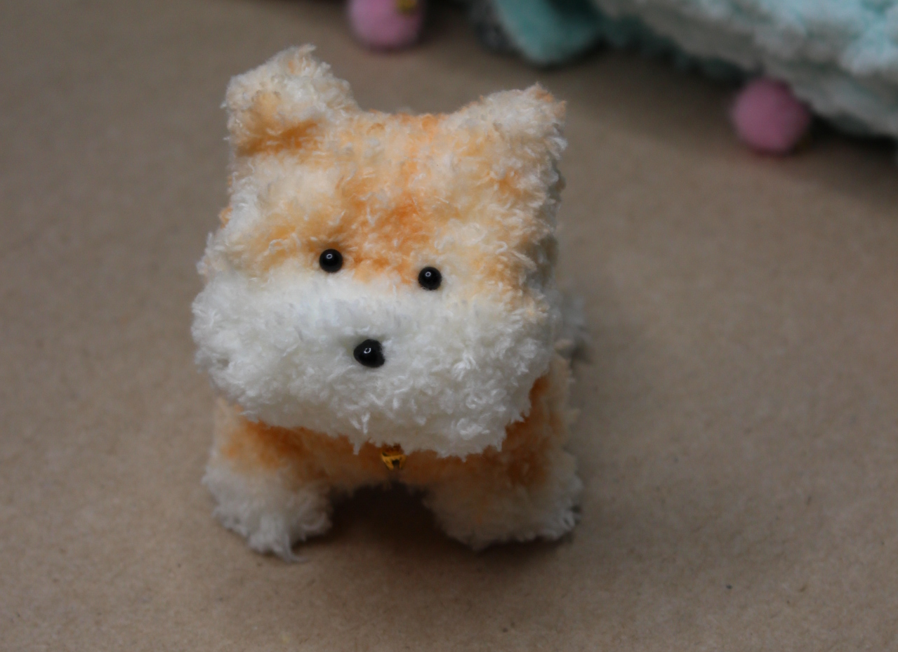 Туториал на поделки из пушистой проволоки пушистой собака - Корги арт. ВБ 228943167