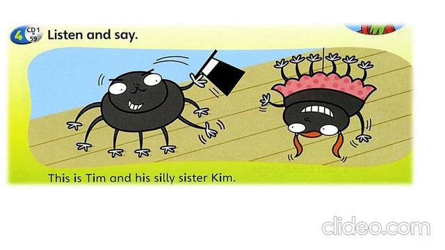 Super Minds 1 unit 3 This is Tim