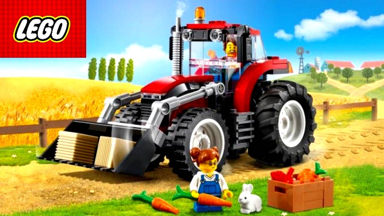 LEGO City 60287 Трактор Обзор набора лего сити