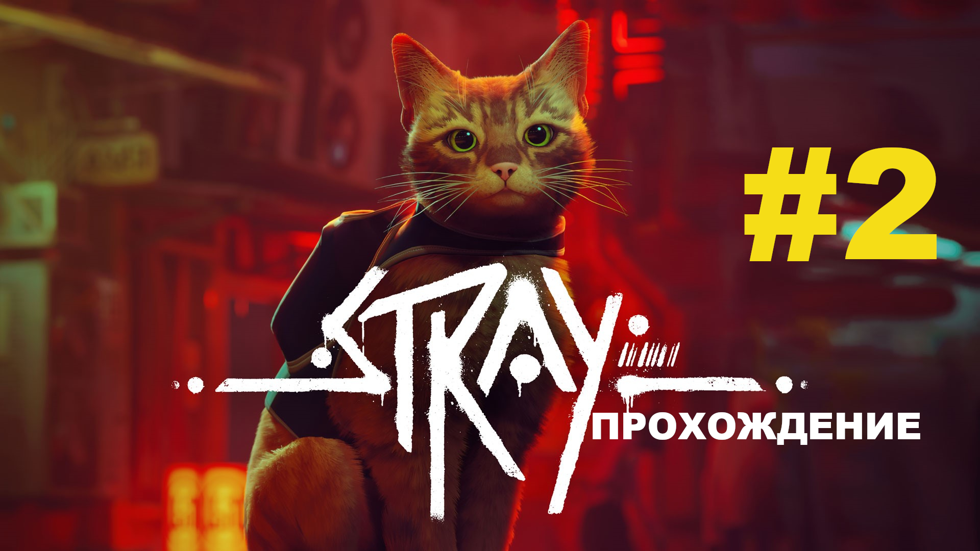 Stray | Новый друг | Трущебы | Прохождение #2