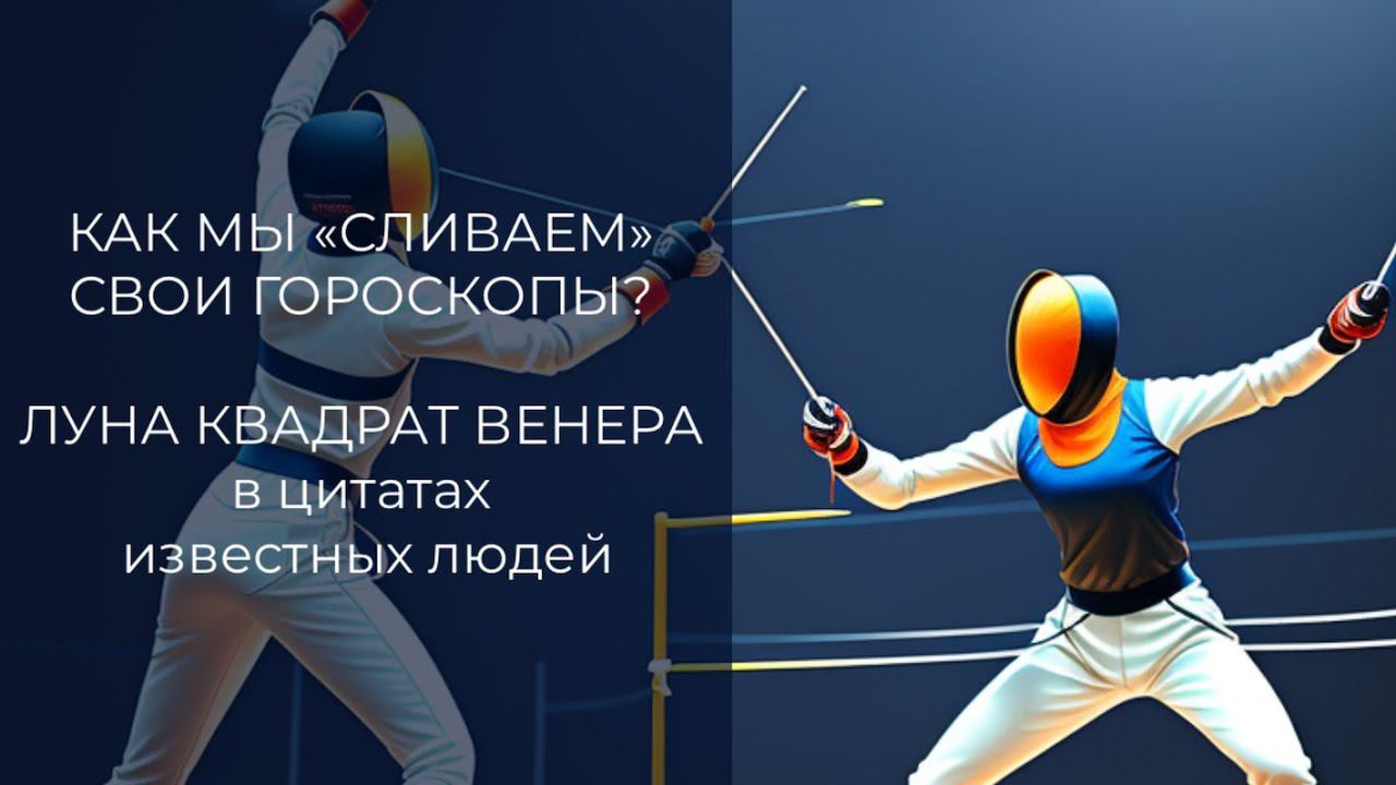 Как мы "сливаем" свой гороскоп? Венера квадрат Луна