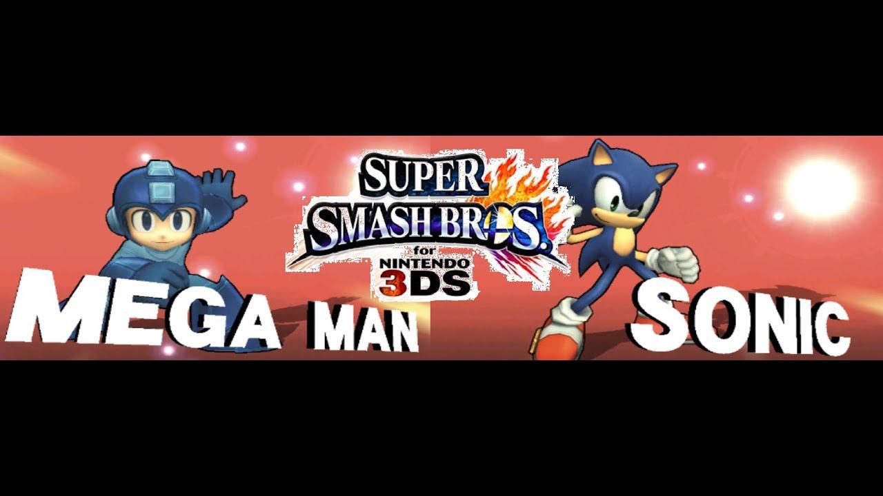 Super Smash Bros (Nintendo 3DS) Mega Man & Sonic Arcade