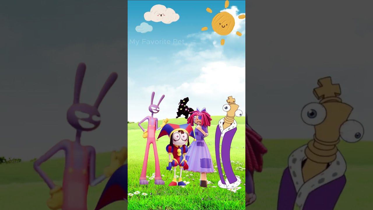 POV The Amazing Digital Circus #animation #theamazingdigitalcircus #animal #jax #shorts