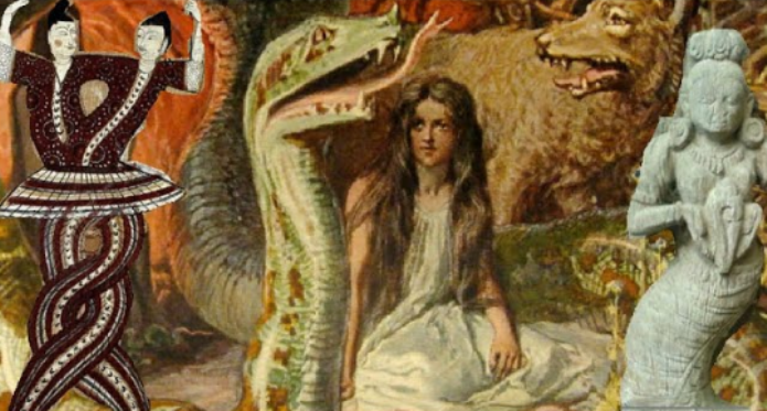 Прослеживаем истоки культа Змеи задолго до Эдемского сада и после его.