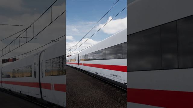 TSW4, «ICE 1 отправляется со станции Фульда»