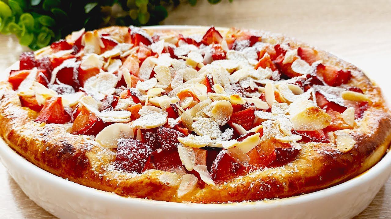 Простой рецепт сливового пирога, который тает во рту! готов за считанные минуты!