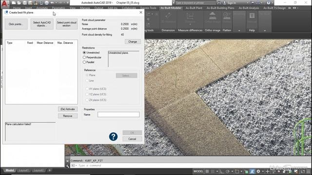 5. обучалка.Faro.As-Built.for.AutoCad Fitting Tools FitPlane