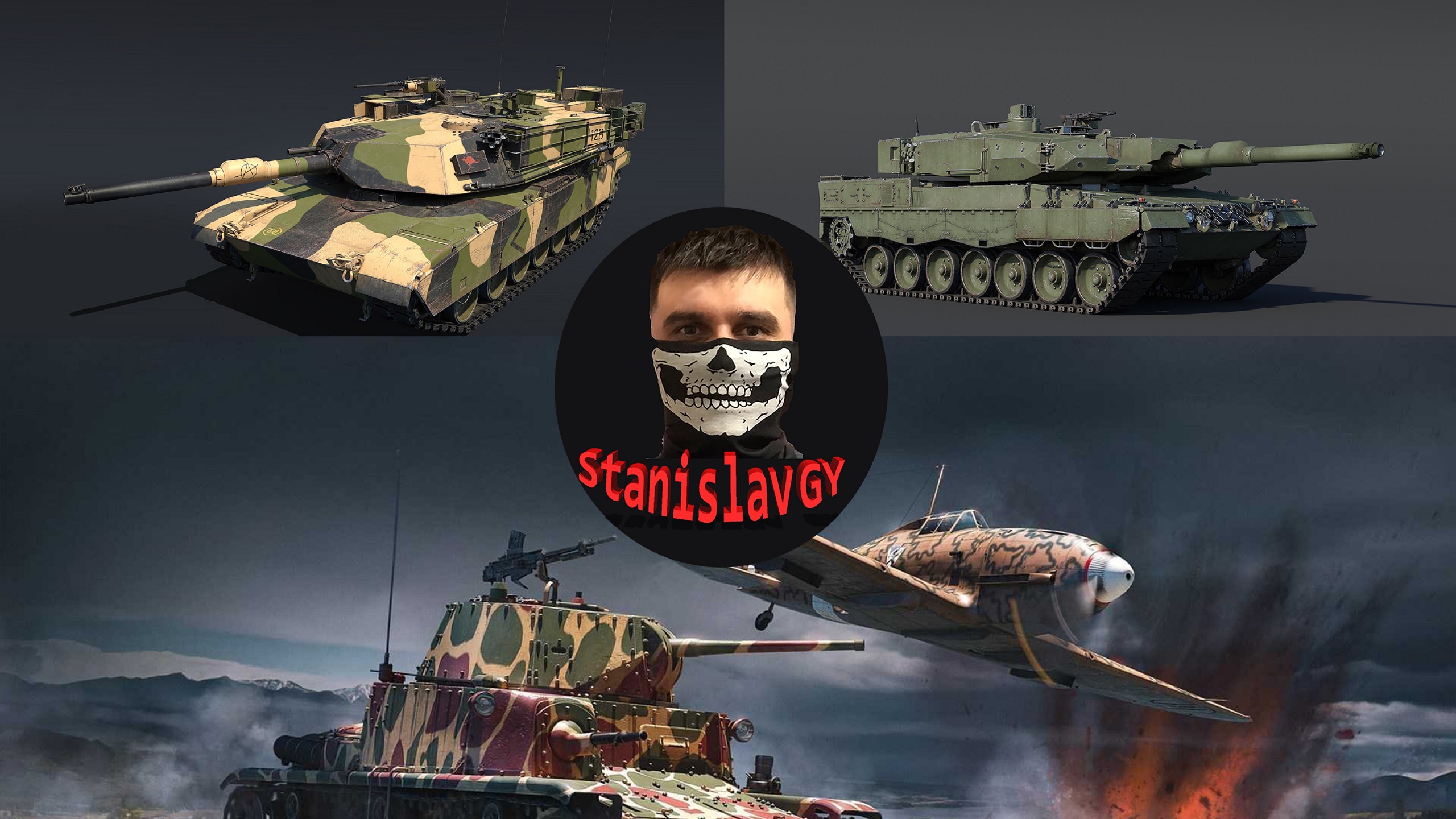 War Thunder ｜?Читер?｜?Полковая техника Abrams и Leopard в РБ?｜? Бой за Италию в РБ ?｜ #StanislavGY