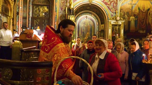 Завершение Пасхальной службы Ильинский храм Серпухов 2022.mp4
