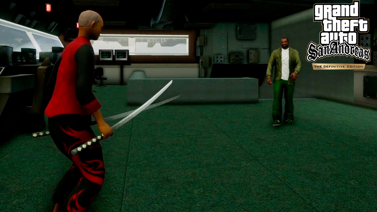 Grand Theft Auto: San Andreas. The Definitive Edition - Серия 17. Дробаш против катаны