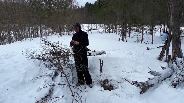 Как разжечь костер в лесу с одной спички. (для начала в идеальных условиях)