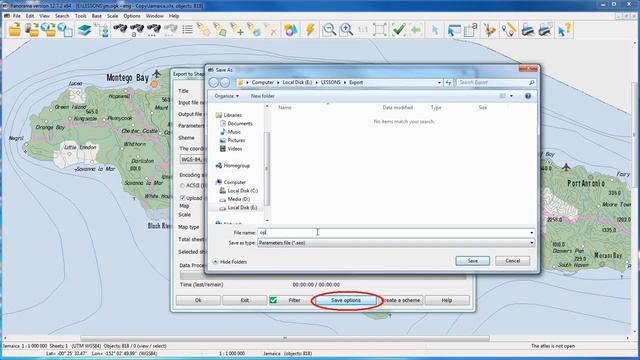 Export data to the Shapefile format