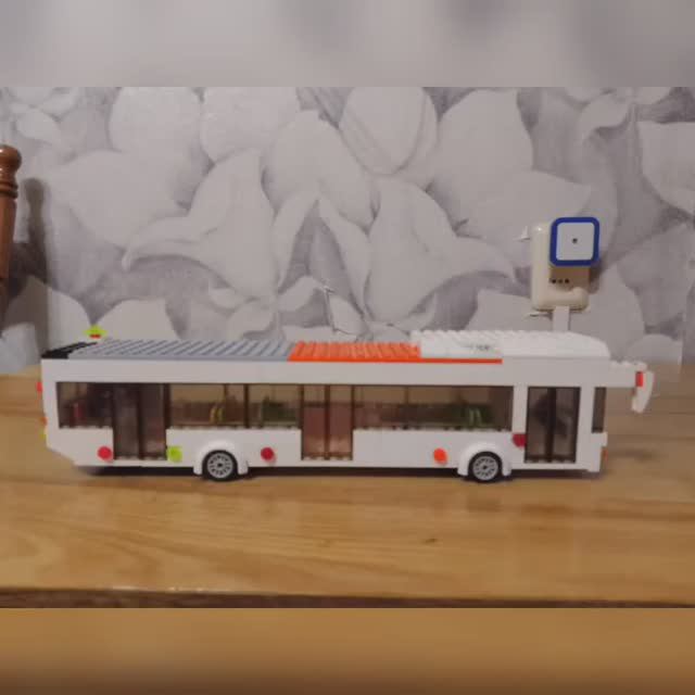 ＂Изготовление LEGO Инструкции： Автобус ЛиАЗ 5292.67 в стиле LEGO＂ #лего #легосамоделки #легосити