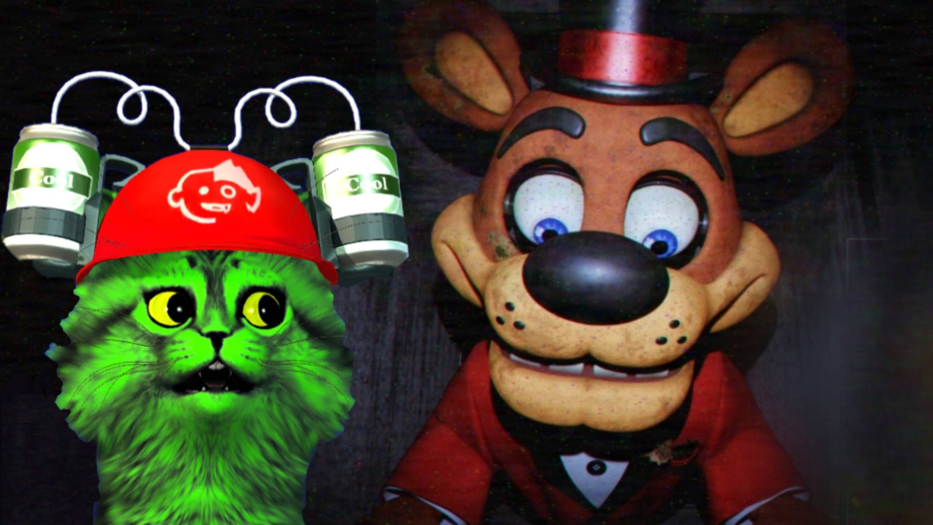 Он лезет к тебе в офис!⏪ укус фредди ⏪ a bite at freddys⏪ 2.