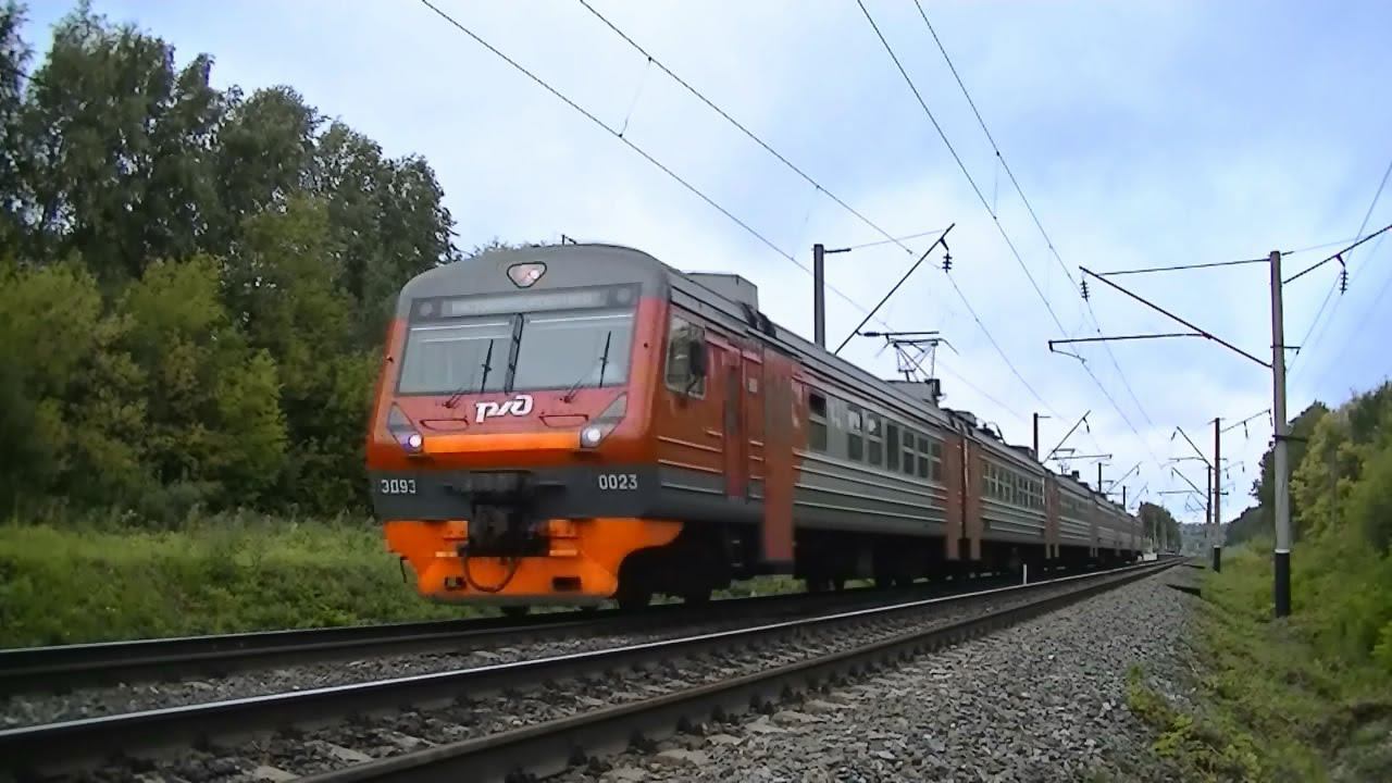 РЖД ЭД9Э-0023 Кустовая - Суроватиха