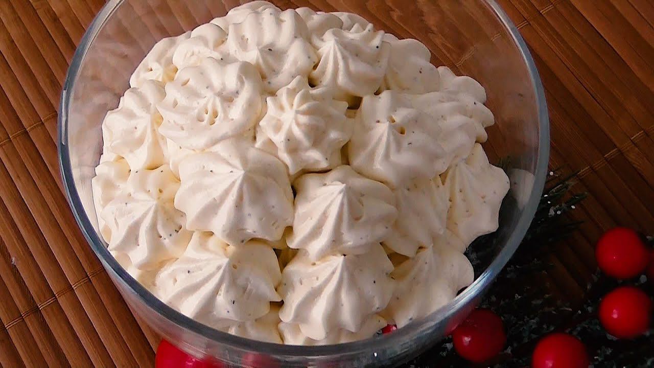 Заварной сметанно-сливочный крем! Воздушный и легкий!