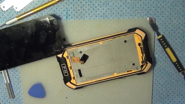 Замена дисплея Blackview BV6000 LCD. Replace LCD BV6000