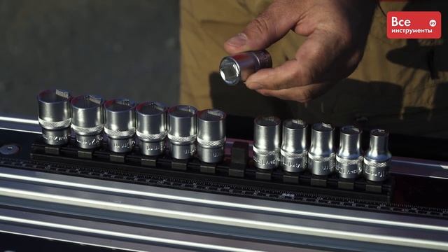 Обзор наборов торцевых безударных головок Inforce