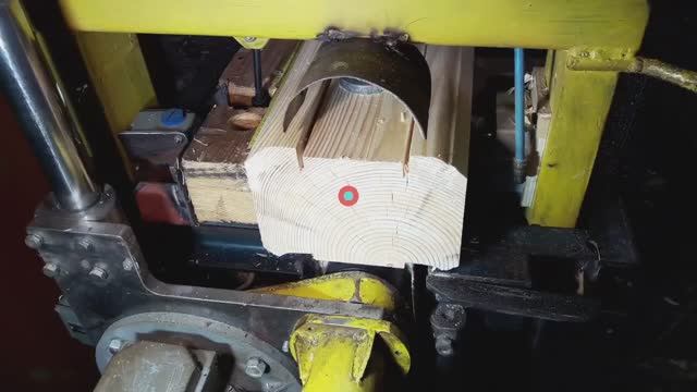 Угловые соединения профилированного бруса. Радиусный замок. Финский замок.