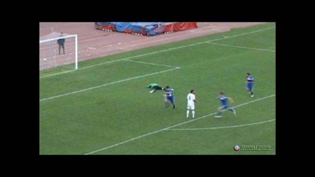 Спартак Гогниев. Издевательский гол в матче «Динамо» (СПб) - «КАМАЗ» (Наб.Челны) 1:1. 4 июня 2010 г.
