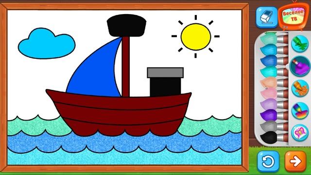 Весёлая раскраска!