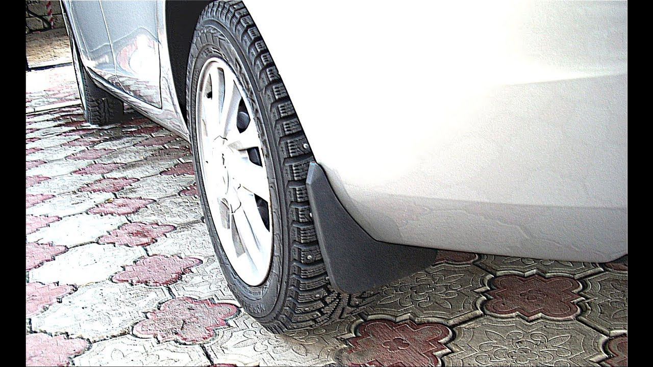 Lada Vesta 1G. Задние брызговики Гард