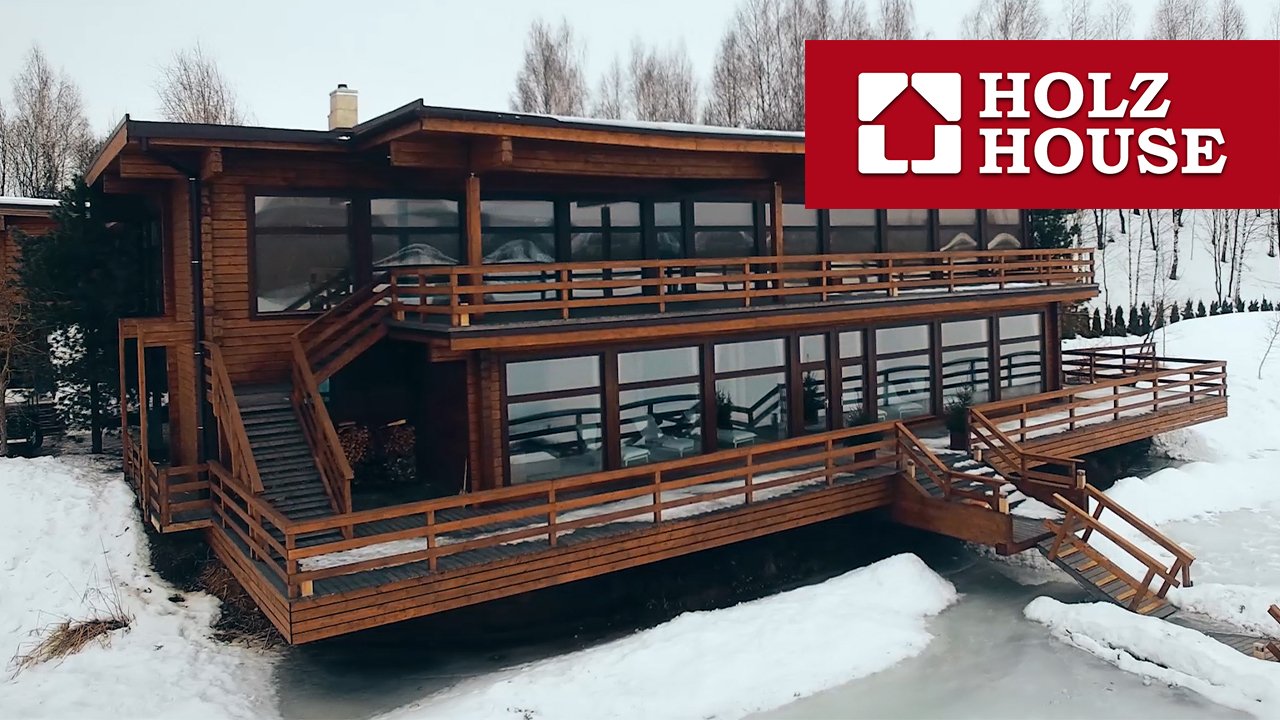 Лисья нора. AQUALIS SPA. Holz House