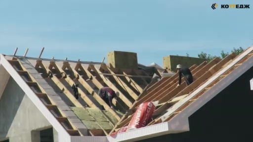 Дом из газобетона. Часть 6. Устройство кровли 2-этап