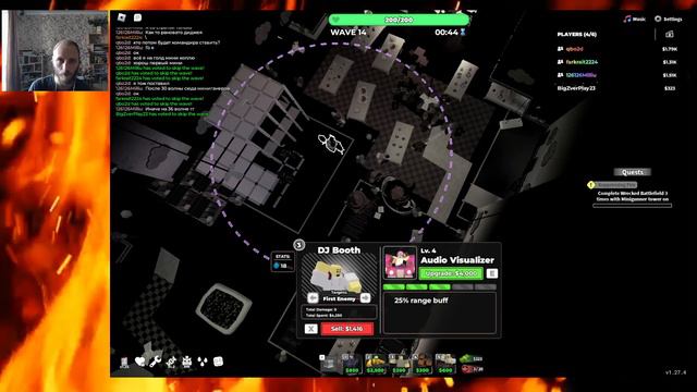 Играю в Tower Heroes и TDS Lost Soul. Запись стрима с (VKPlayLive)