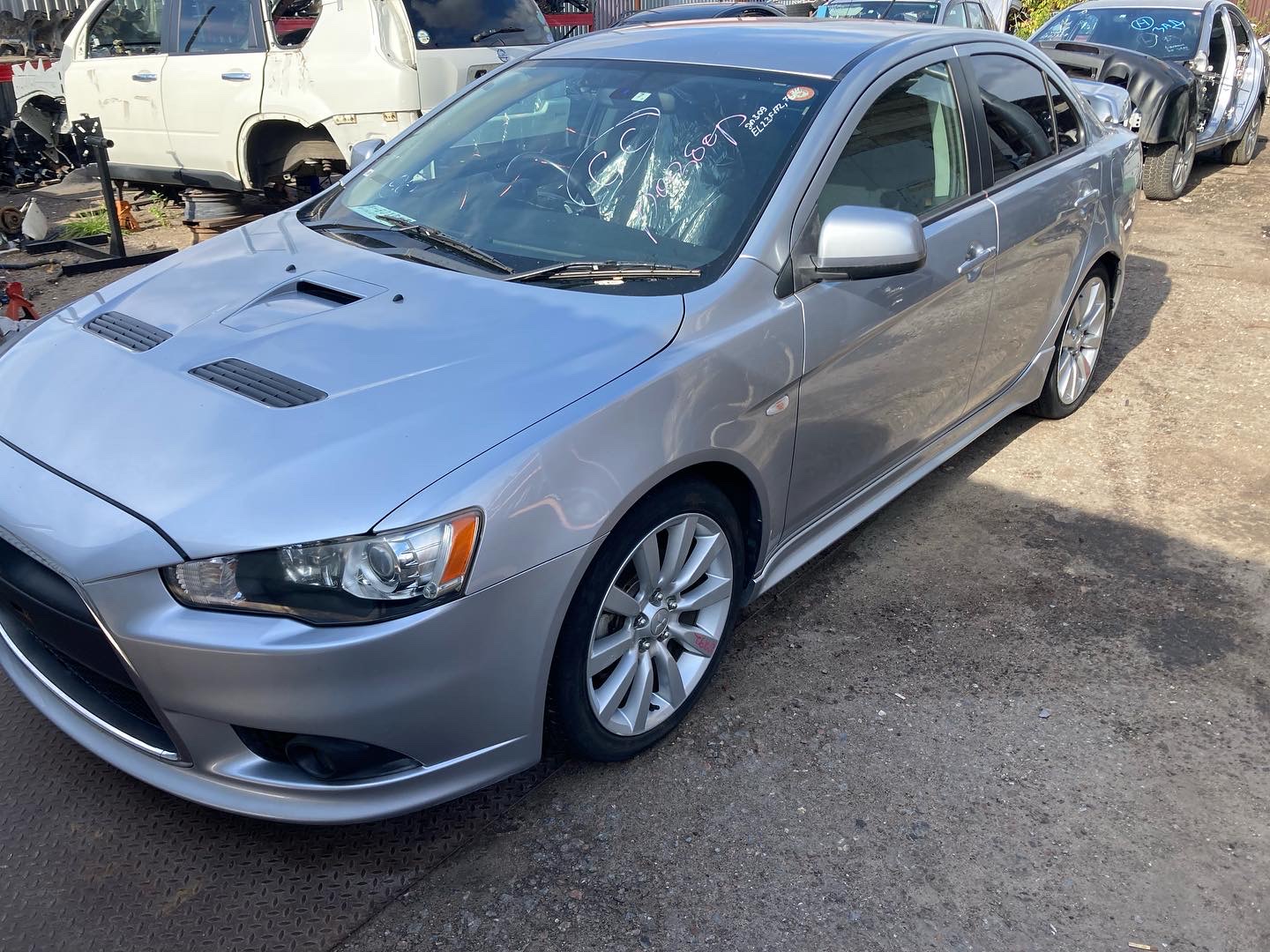 Mitsubishi Lancer X ralliart на разбор