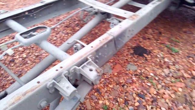 Рама Газель снял кузов.