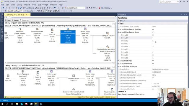 19 SQL Server Performance Tasting Menu Serially Parallel