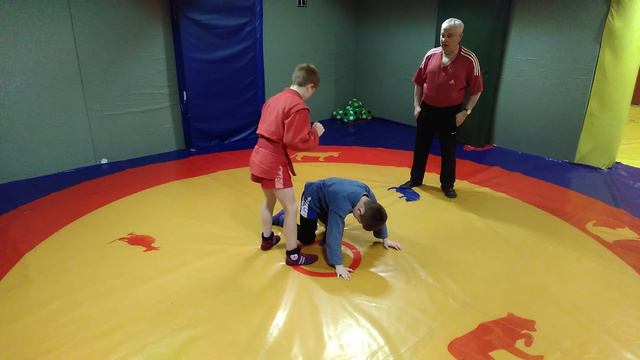 Рычаг таза. Приём самбо