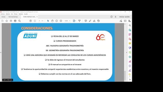 San Marcos REPASO INTENSIVO 2021 | Semana 02 Sábado