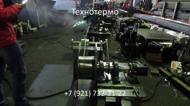 Стан для плющения проволоки в полосу