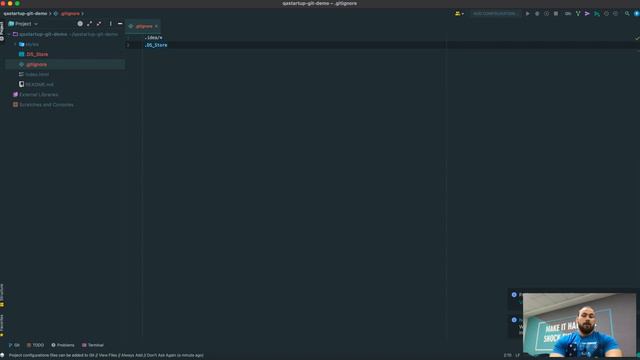 GIT. Урок 4. Использование .gitignore файла _ QA START UP (1080p)