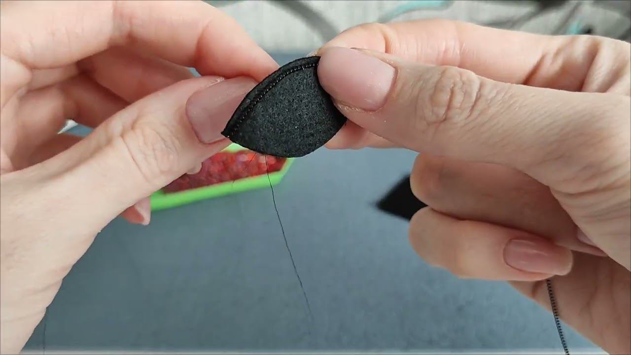 Часть 1  Подготовка основы и вышивка верхних крыльев