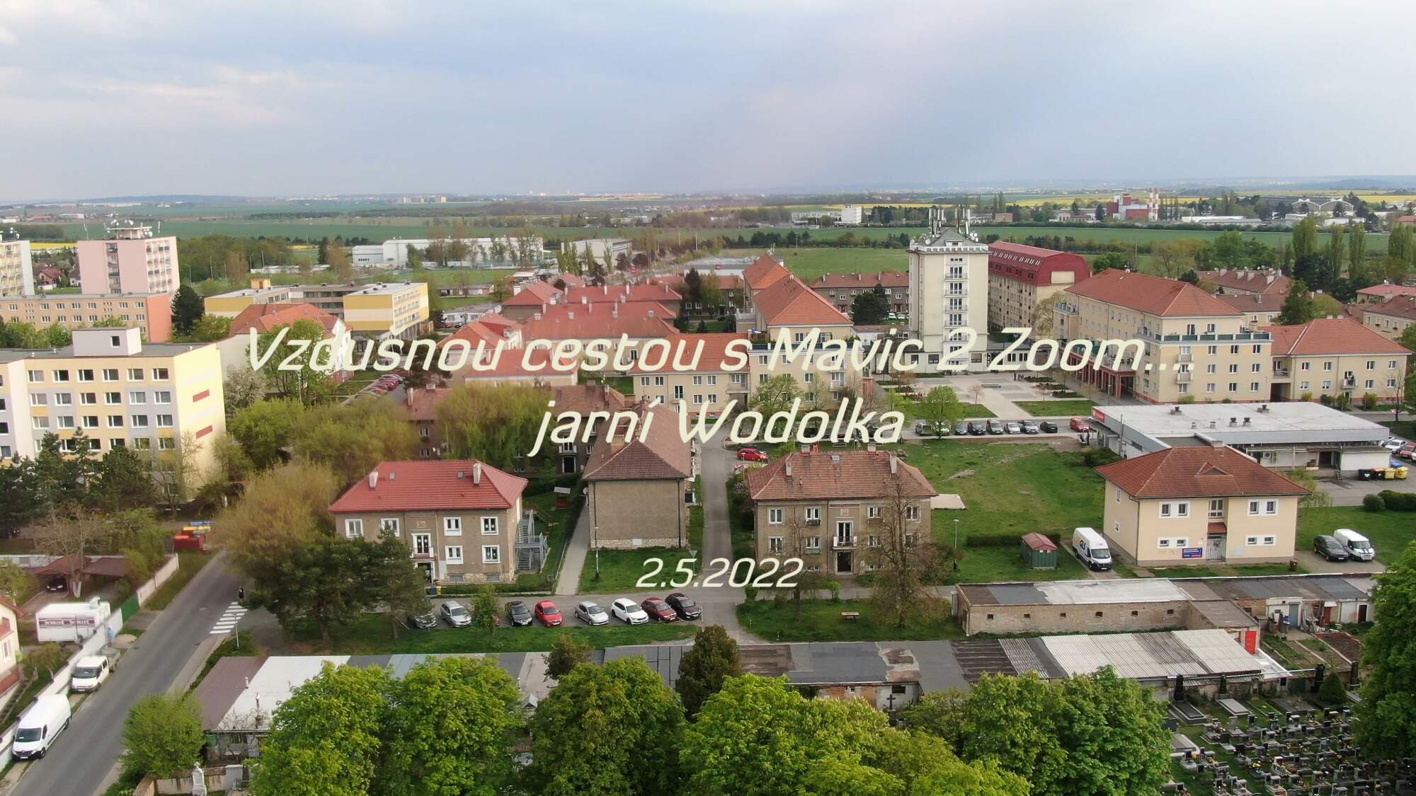 По воздуху с Mavic 2 Zoom.... весенняя Одолена Вода (2.5.2022)