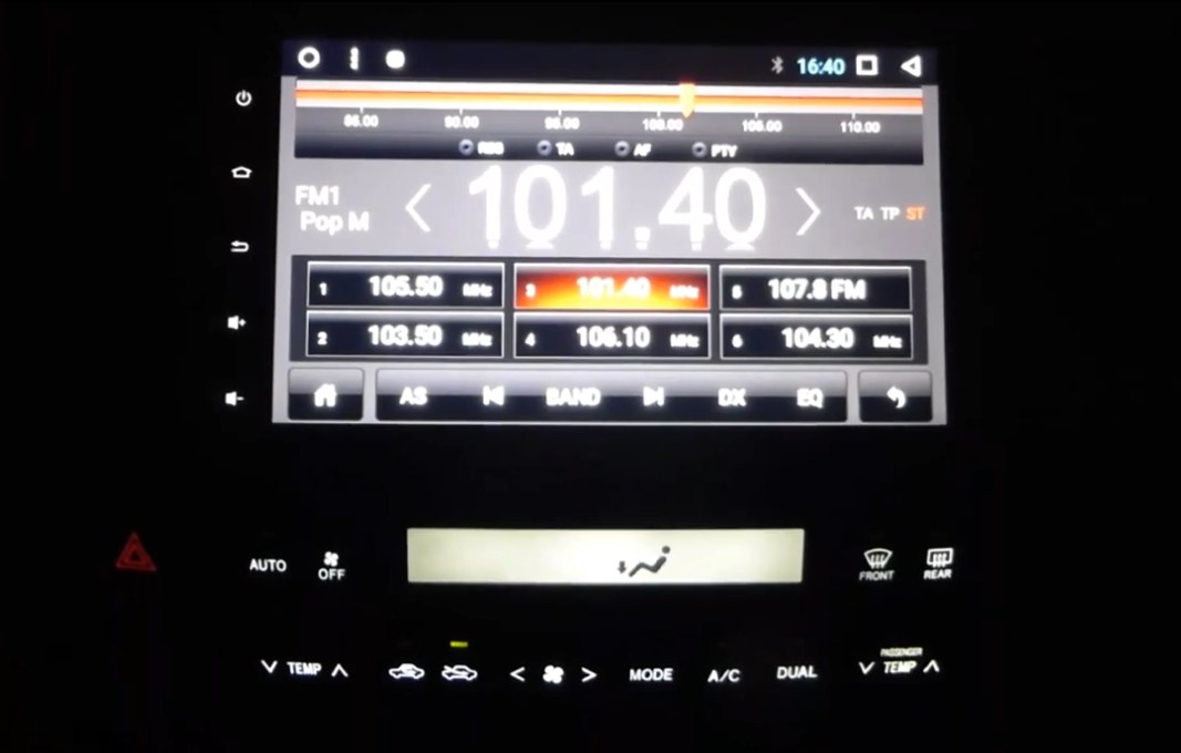 Окончательный результат пересвета светодиодами салона ПРАДО-120
