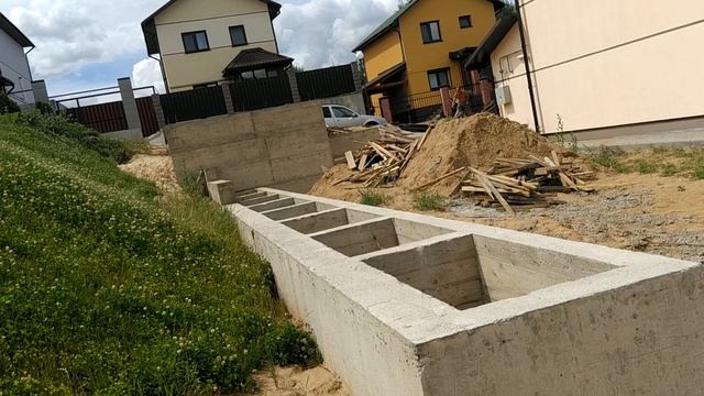 Подпорные стены по технологии ТИСЭ. Минская область