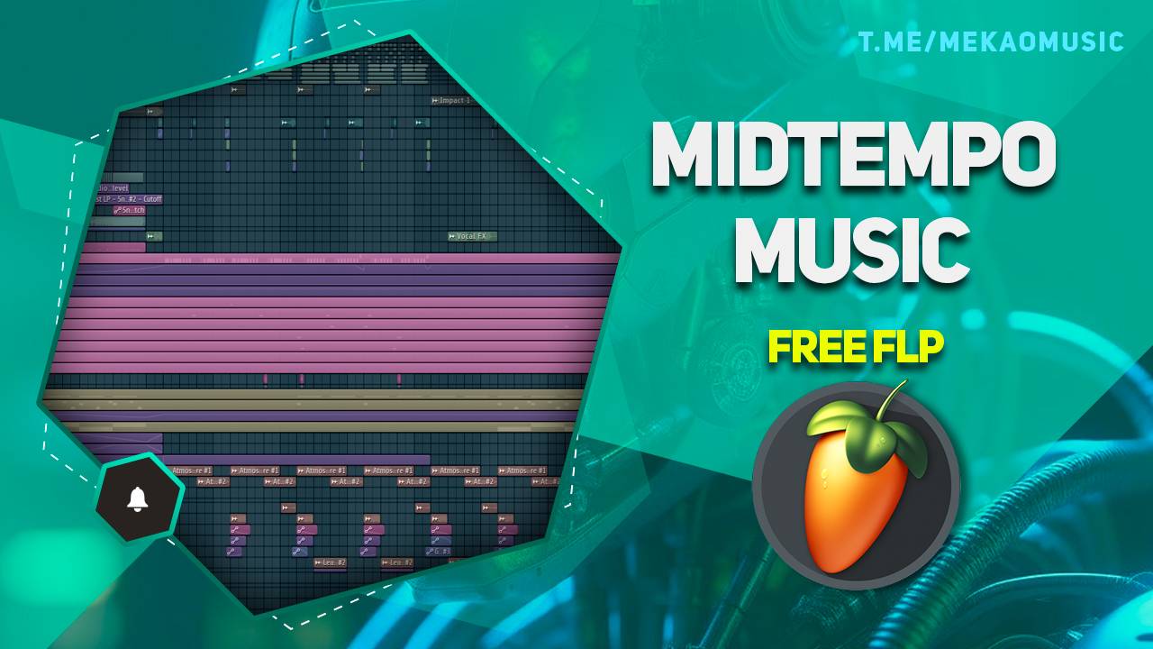 Midtempo в FL Studio 20 (+FREE FLP/Бесплатный FLP)