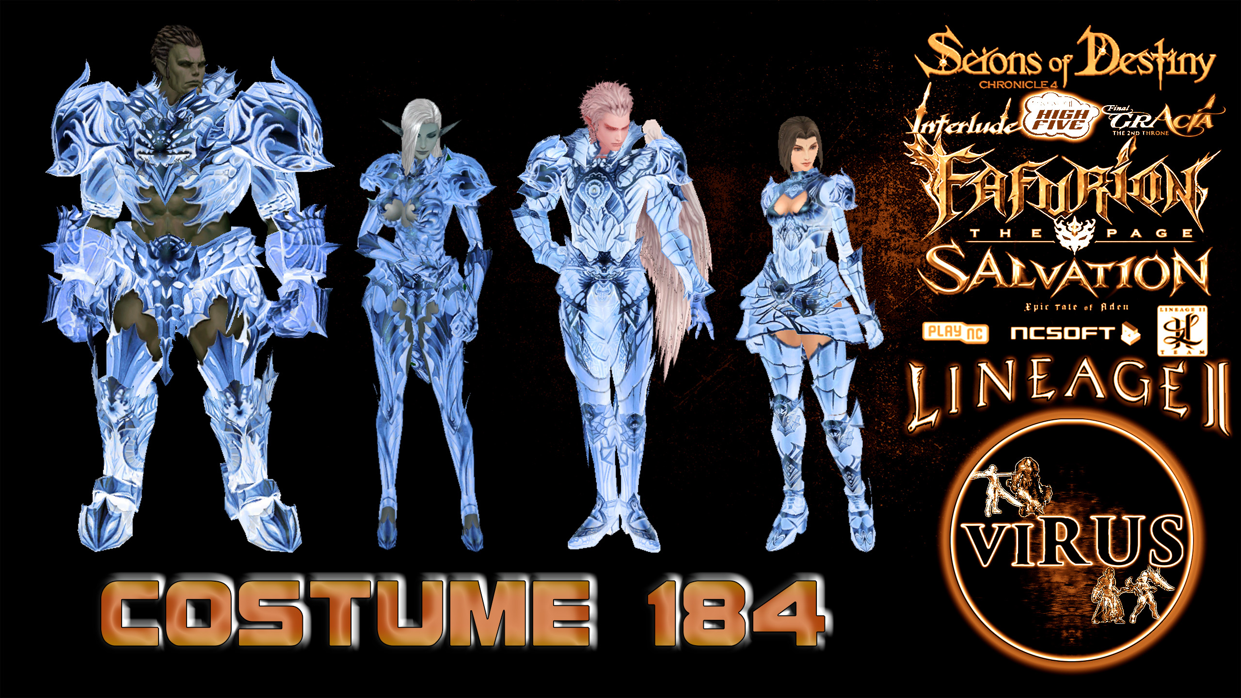 New Costumes. 184. LINEAGE II. Any Chronicles ◄√i®uS►