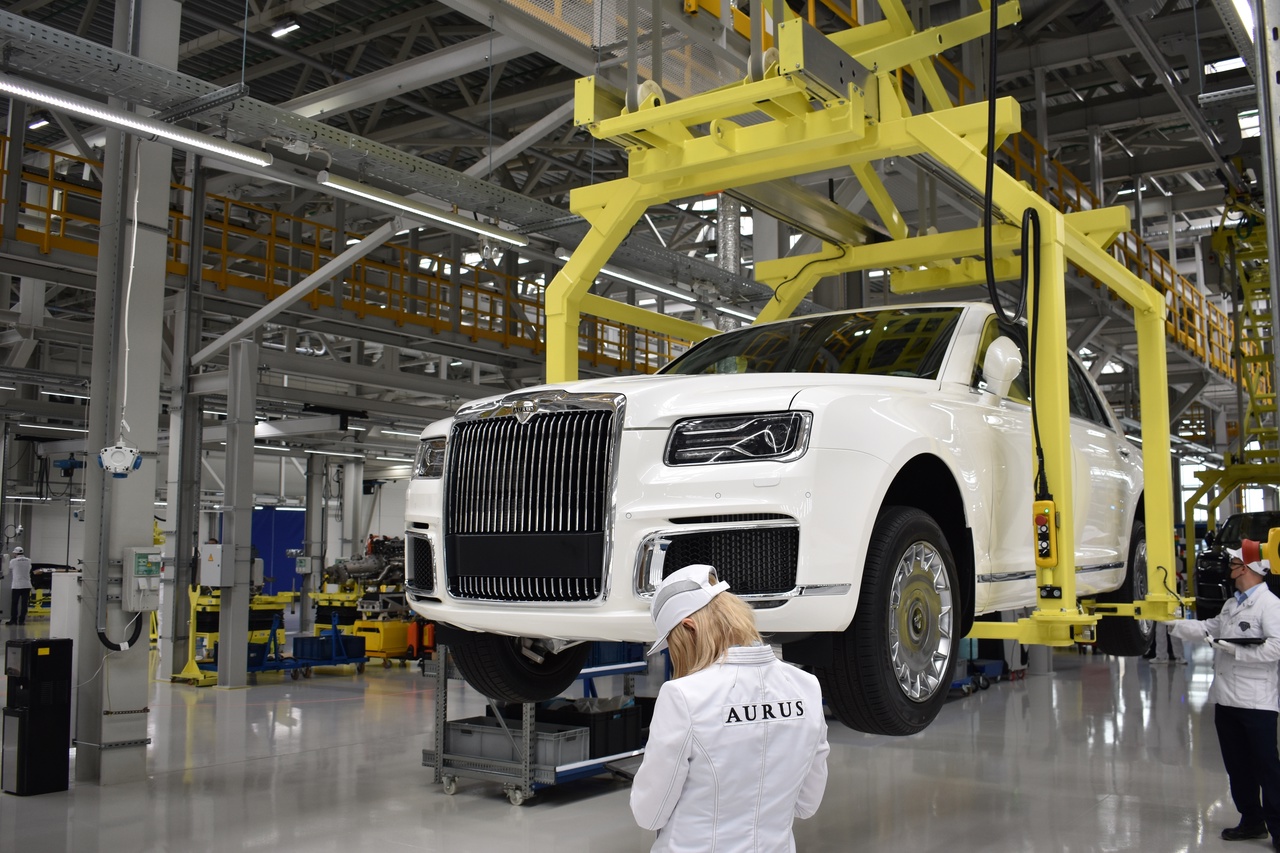 Как делают седан Aurus Senat: сварка и сборка. Обзор, запуск в серию, пресс-подходы и водородомобиль