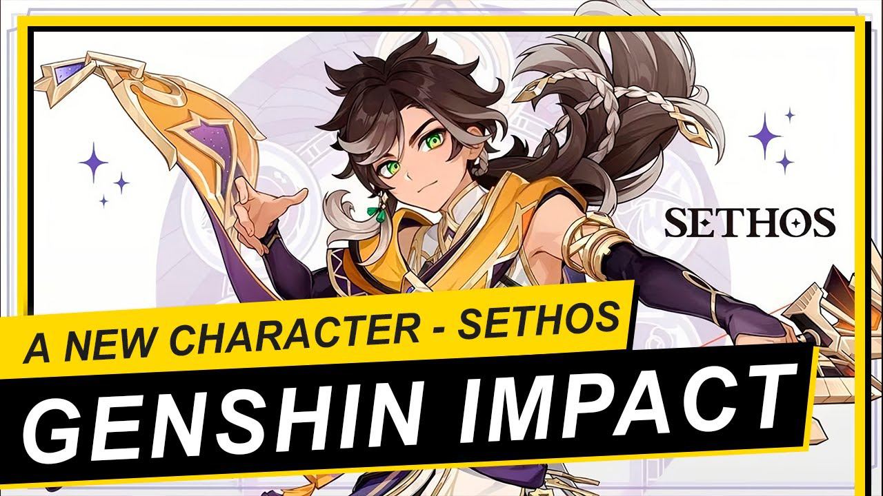 Genshin Impact а new character - Sethos | Новый персонаж
