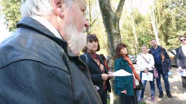 9 Мая 2021, на могилах Советских солдат, Орхус, Дания. Датский коммунист рассказывает про Борнхольм