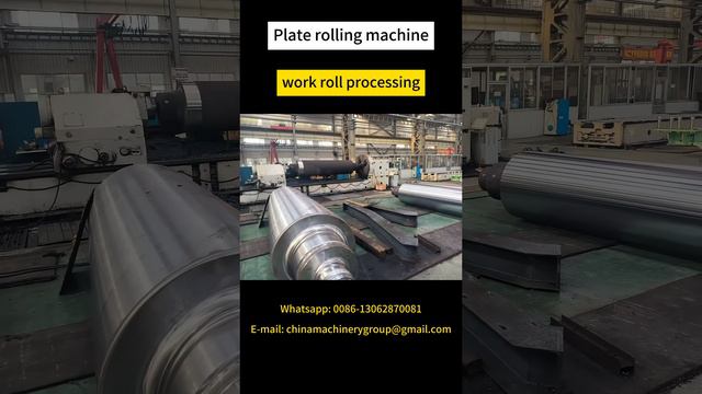 Обработка рабочих валков на листопрокатном станке