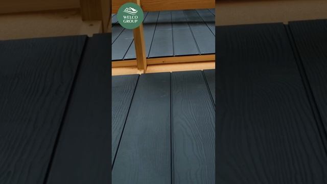 Фиброцементные панели для отделки фасада загородного дома. Строительство домов в Санкт-Петербурге